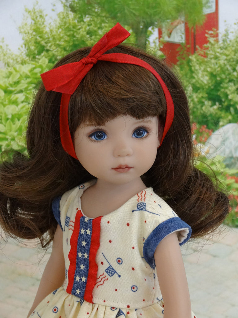 All American - dress & shoes for Little Darling Doll – Darling Lil' Bee