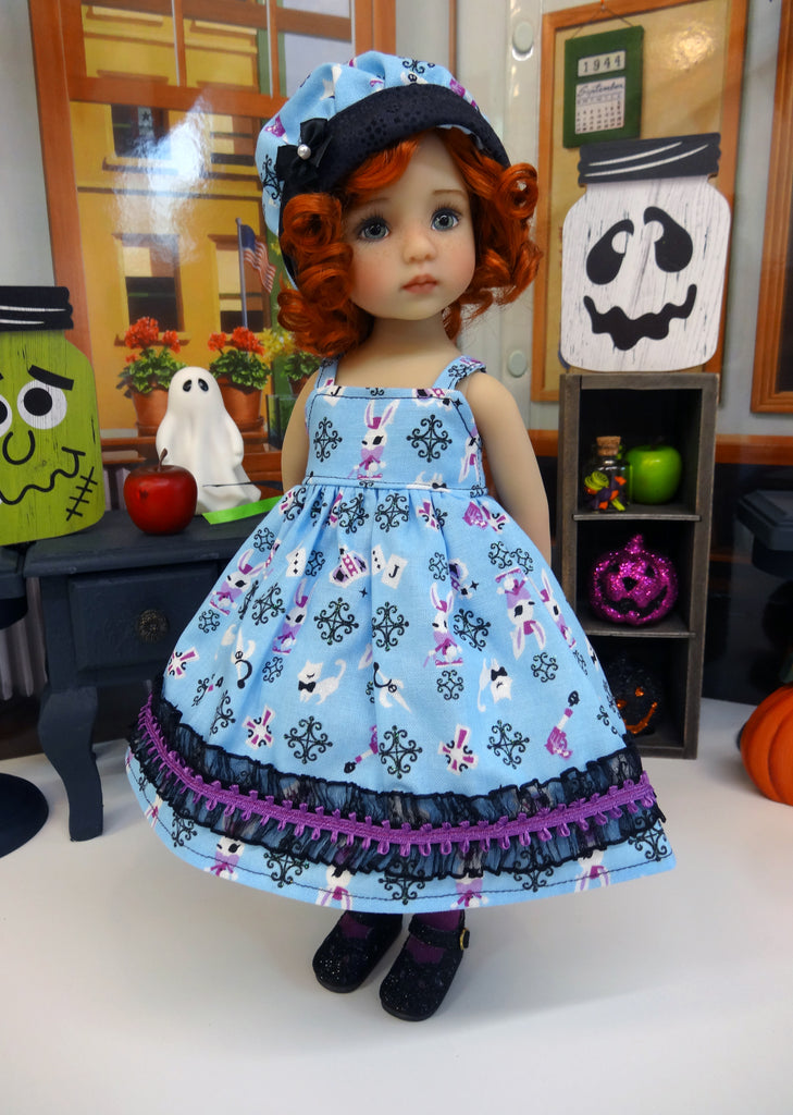 Magician's Assistant - dress, jacket, hat, tights & shoes for Little D ...